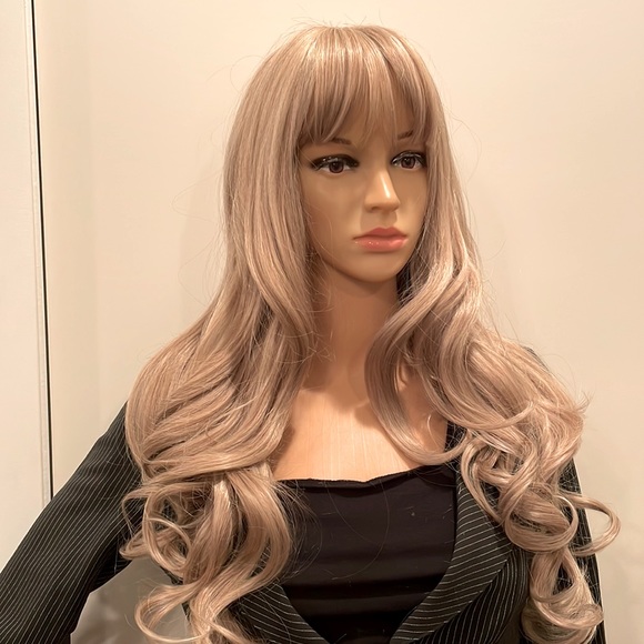 imOgen | Accessories | Creamy Ash Blonde Wig Honey Lights Mix Dimension ...